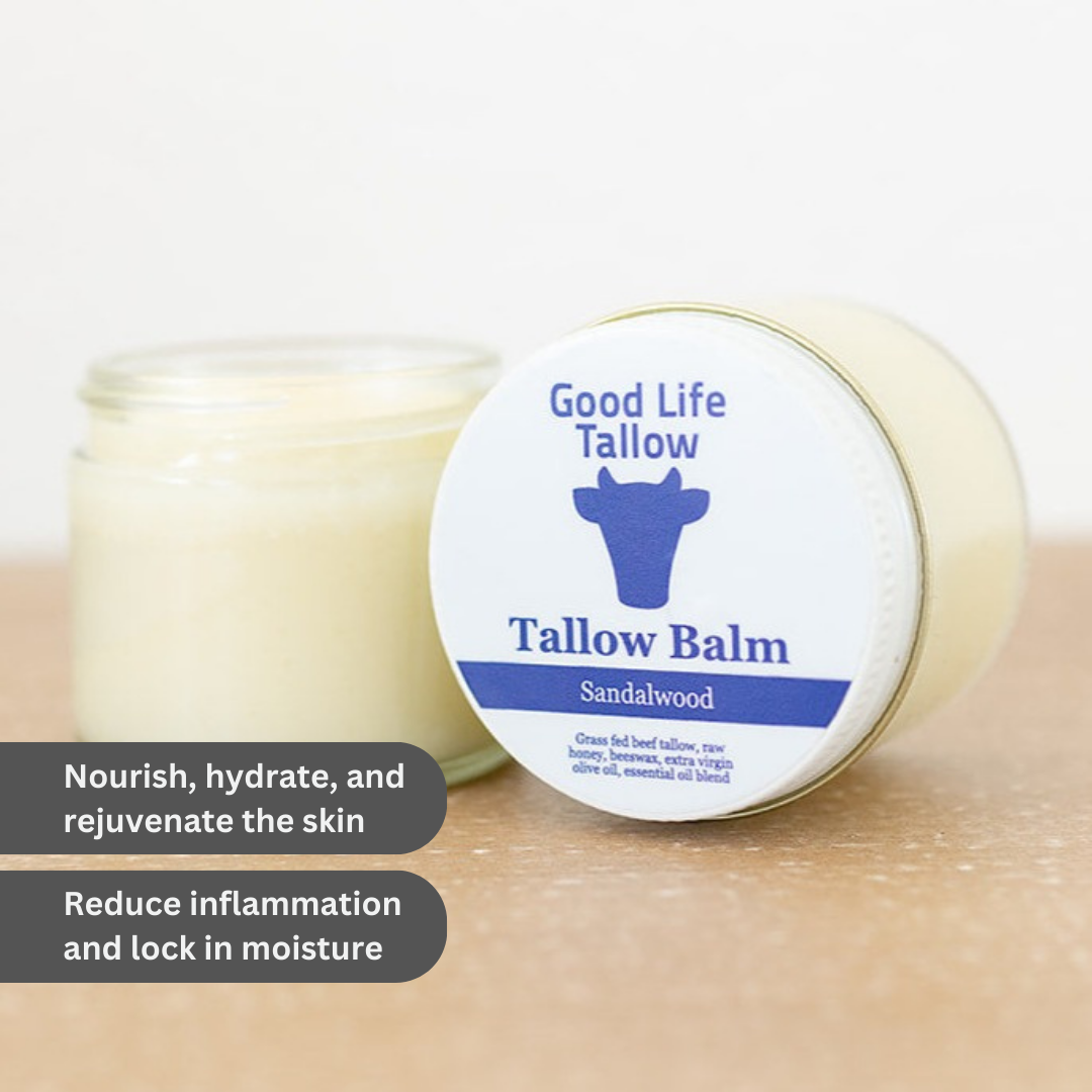 Grass Fed Tallow Balm – Good Life Tallow