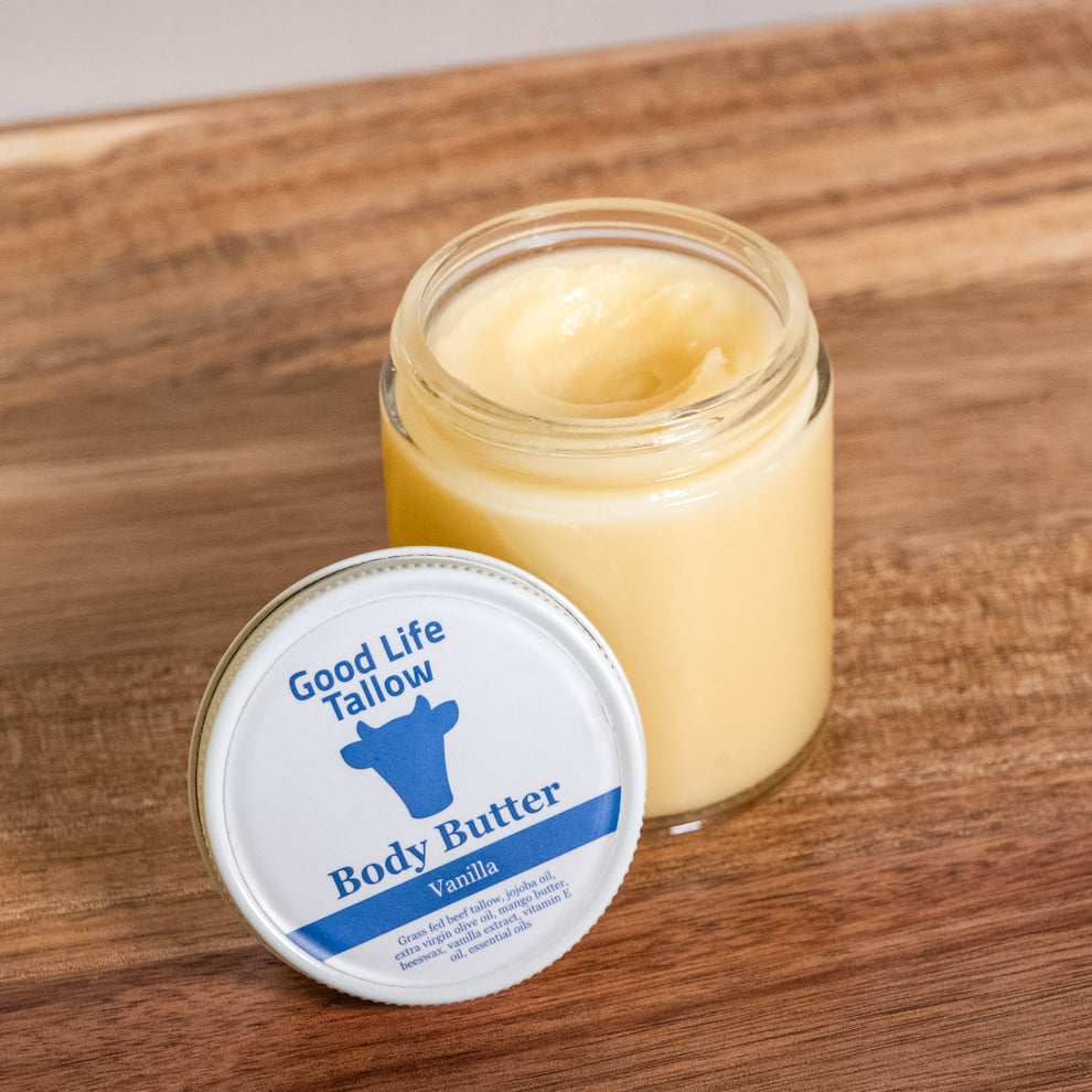 Vanilla Tallow Body Butter – Good Life Tallow